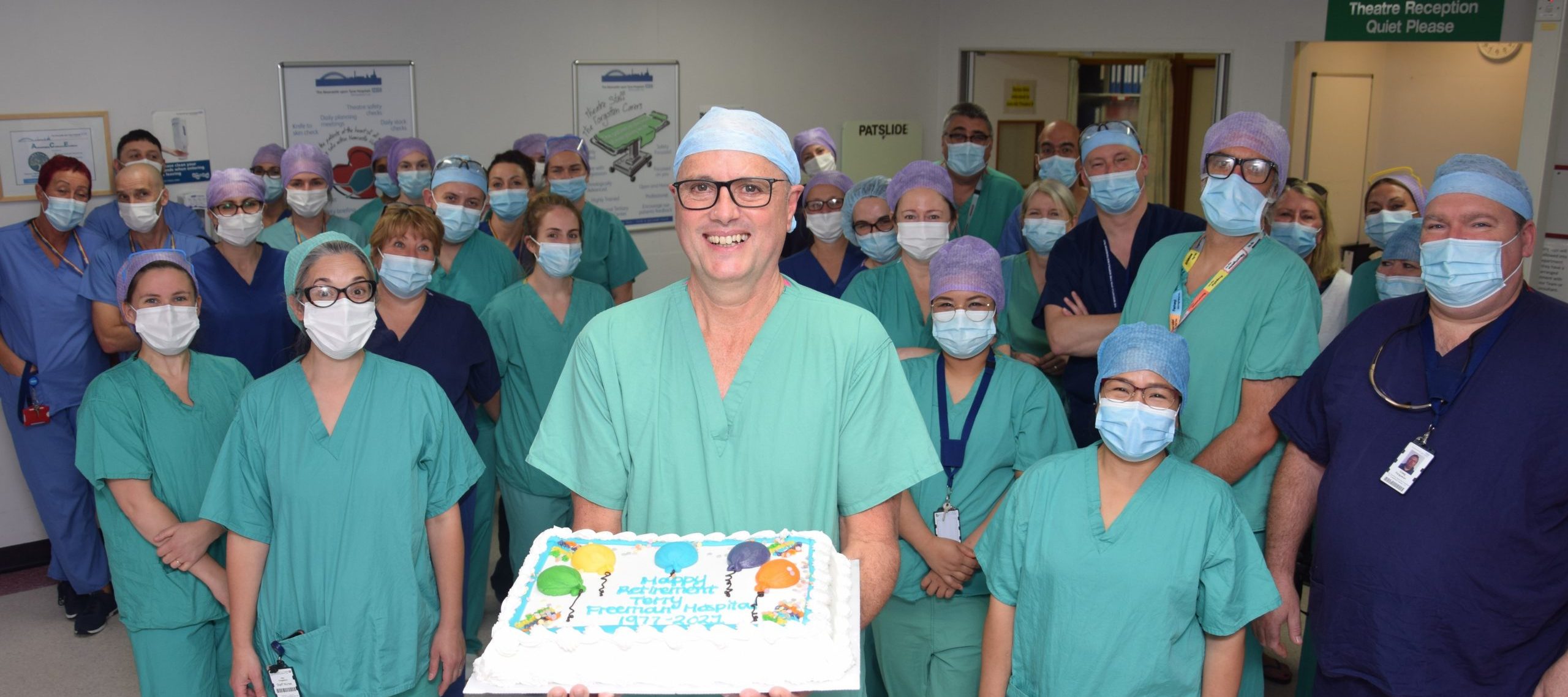 Operating department practitioner retires after a career spanning 44 ...