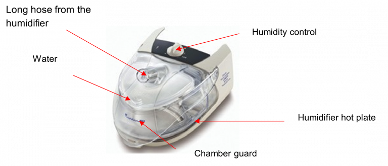 Resmed Stellar 150 Humidifier (H4i) - Newcastle Hospitals NHS ...