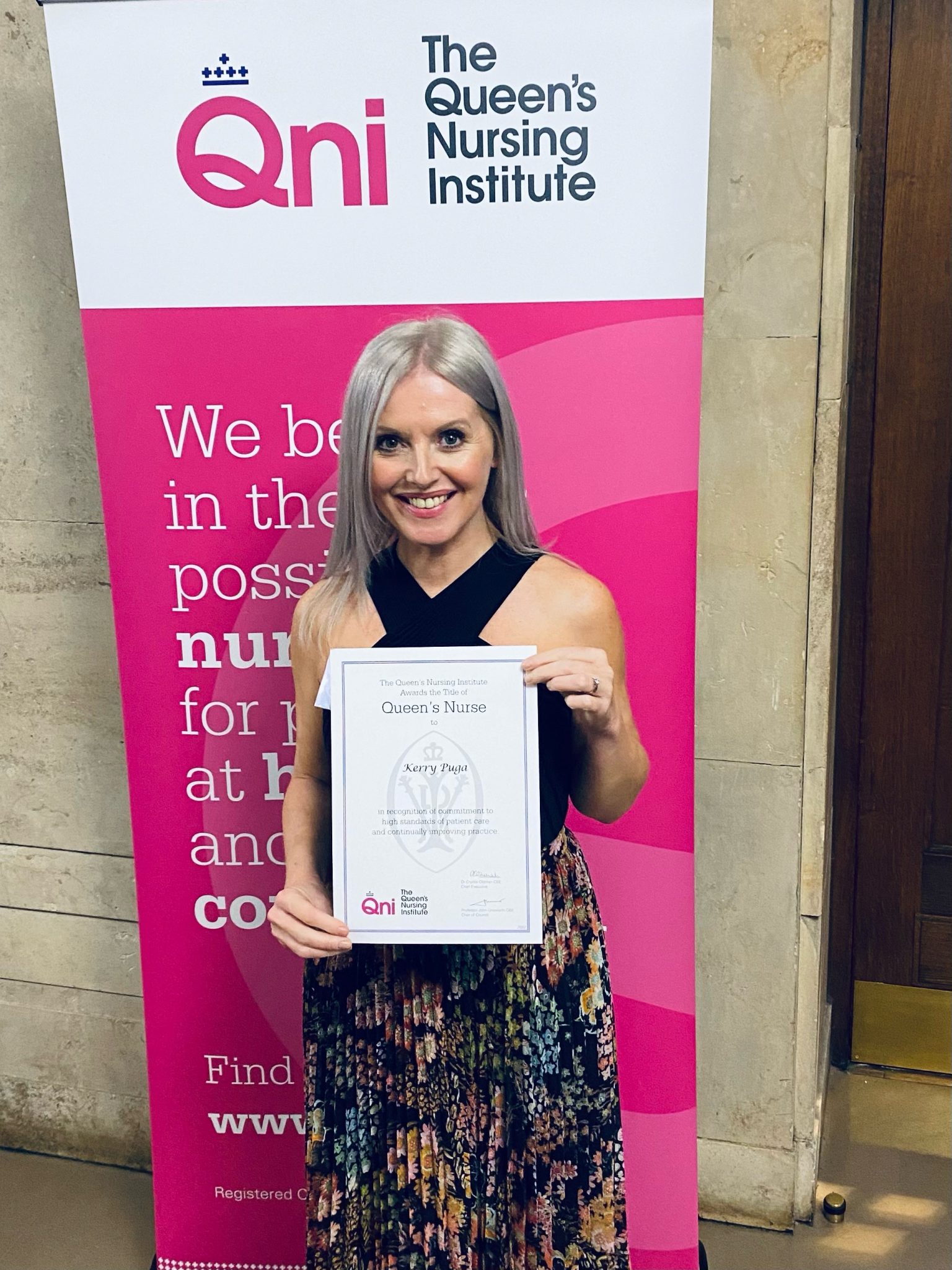 Queen’s Nurse accolade for Deputy Matron Kerry Puga - Newcastle ...