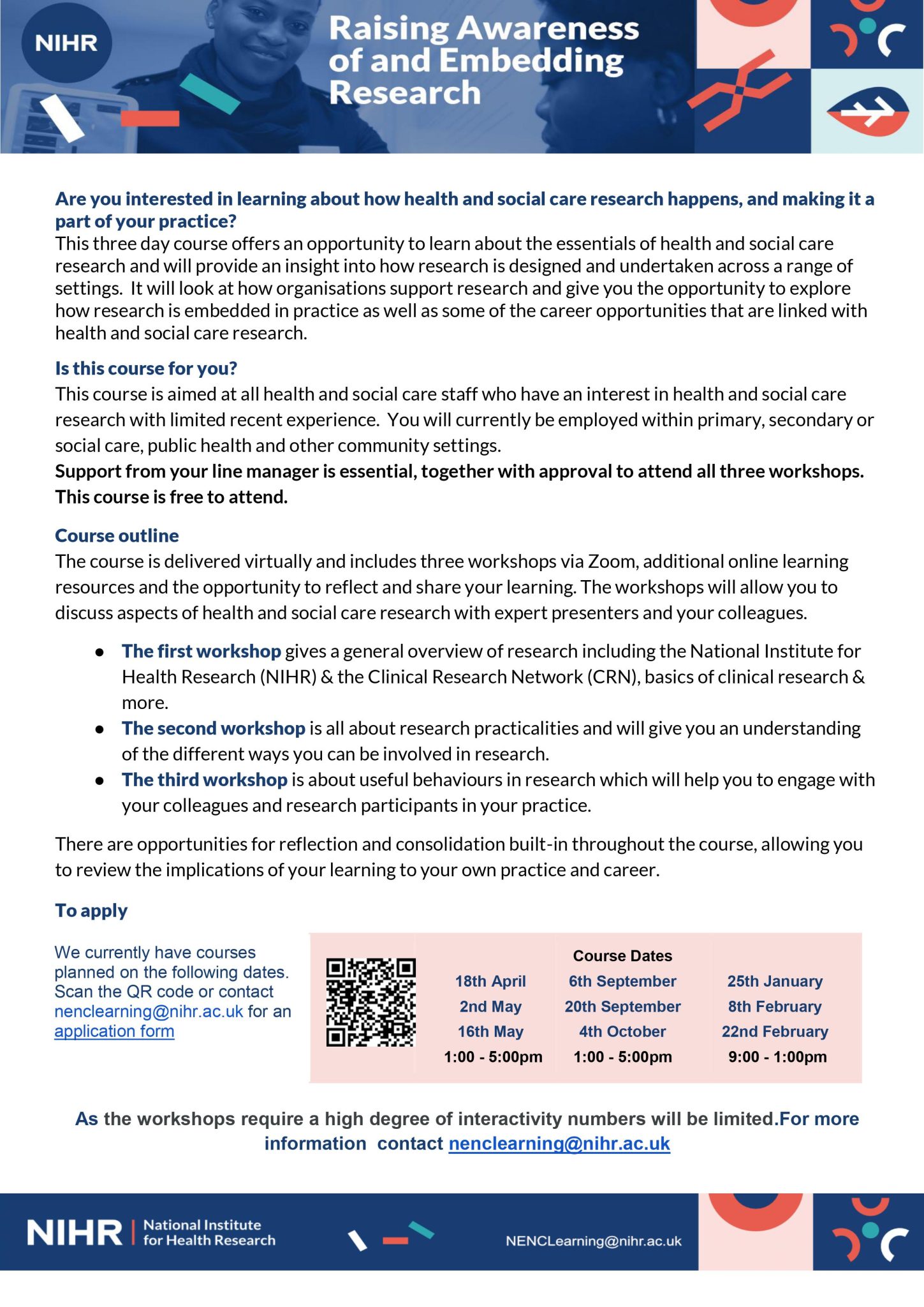 NIHR NENC Raising Awareness of and Embedding Research - Newcastle ...