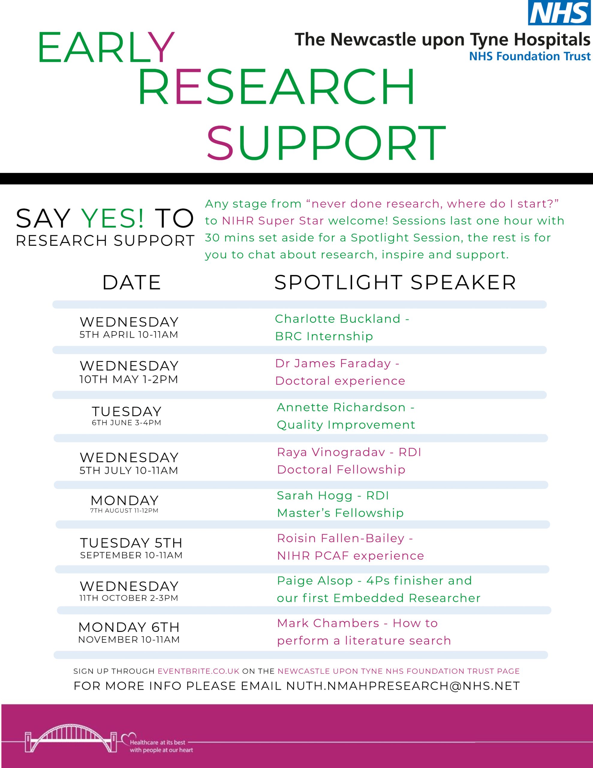 Training & Development - Newcastle Hospitals NHS Foundation Trust