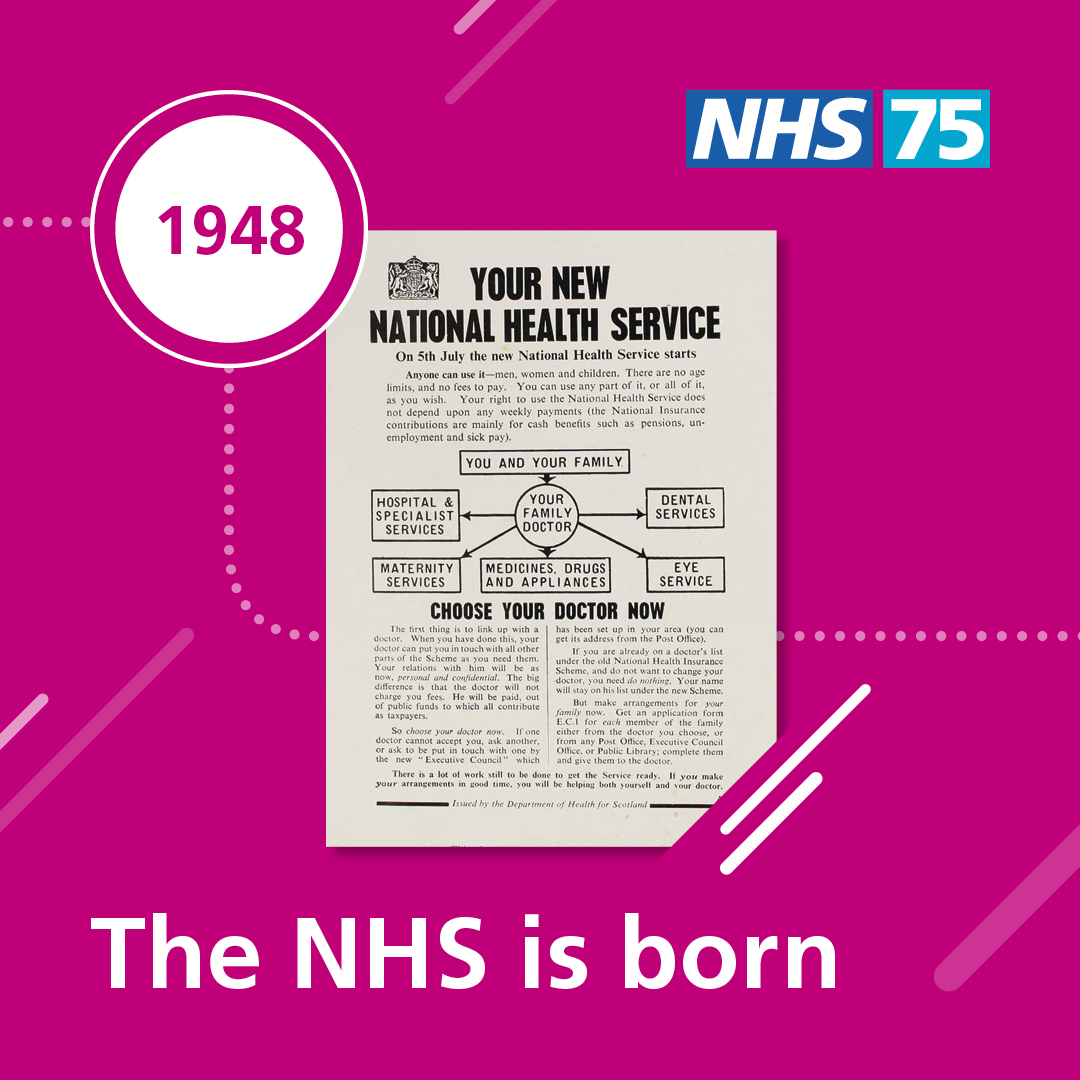 Celebrating 75 years of our wonderful NHS - Newcastle Hospitals NHS ...