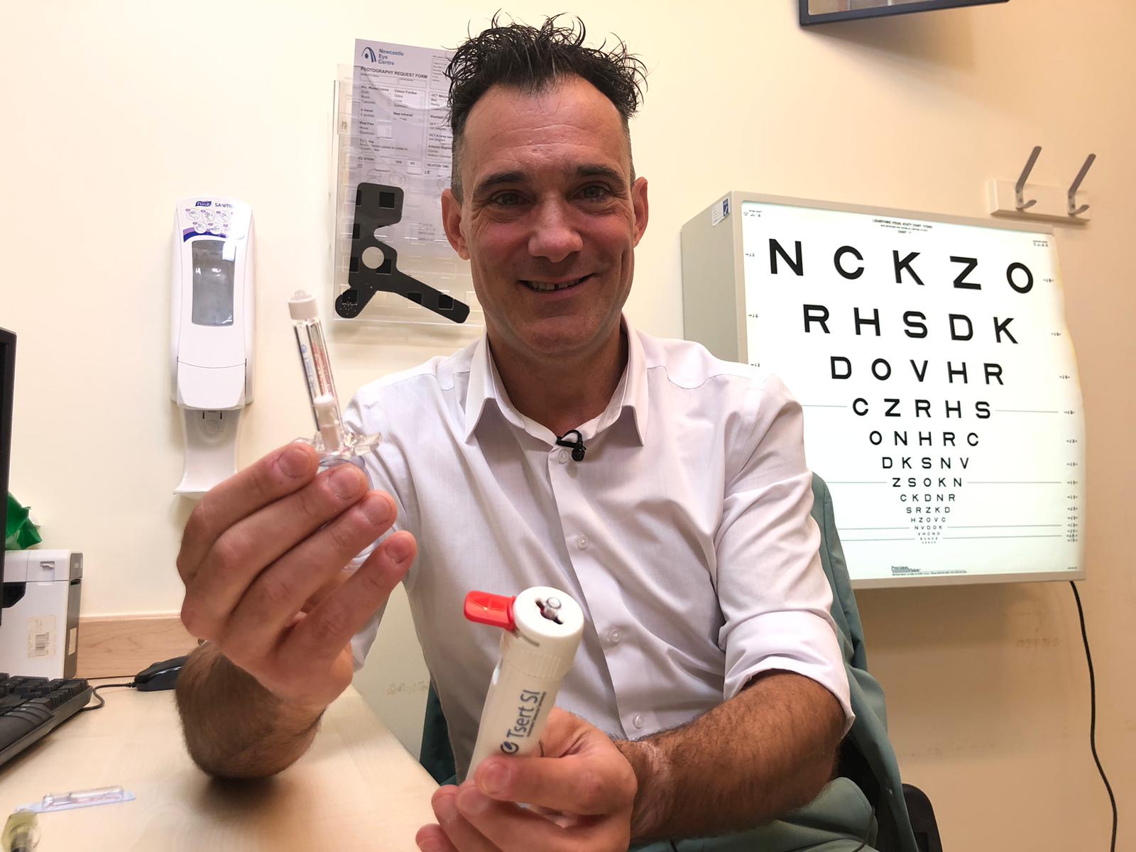 Eye surgeons at Newcastle Hospitals carry out UK's first pioneering ...