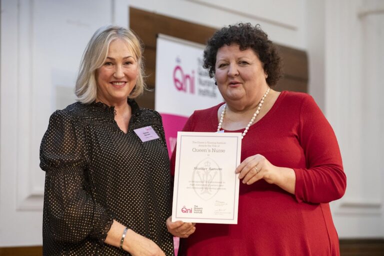 Queen’s Nurse accolade for Senior Health Visitor Heather Ransom ...