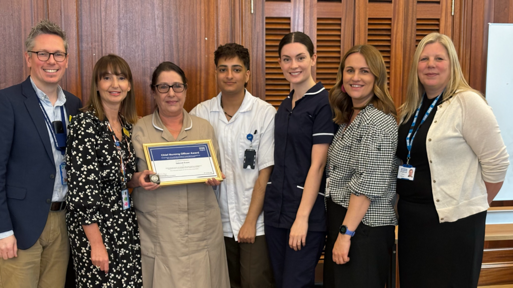 Chief Nursing and Midwifery Officer awards for four exceptional support ...