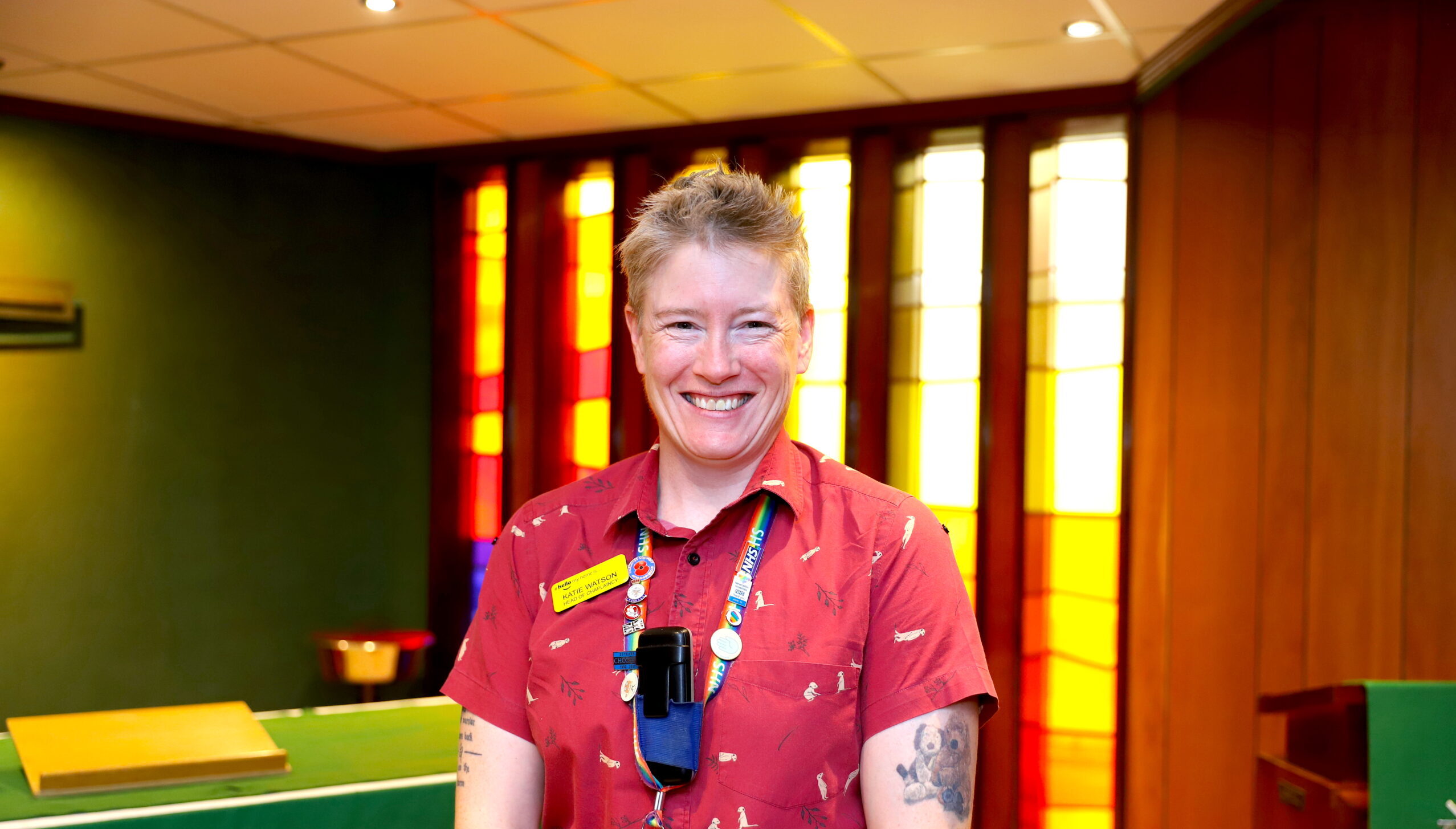 In memory of Reverend Captain Katie Watson - Newcastle Hospitals NHS Foundation Trust